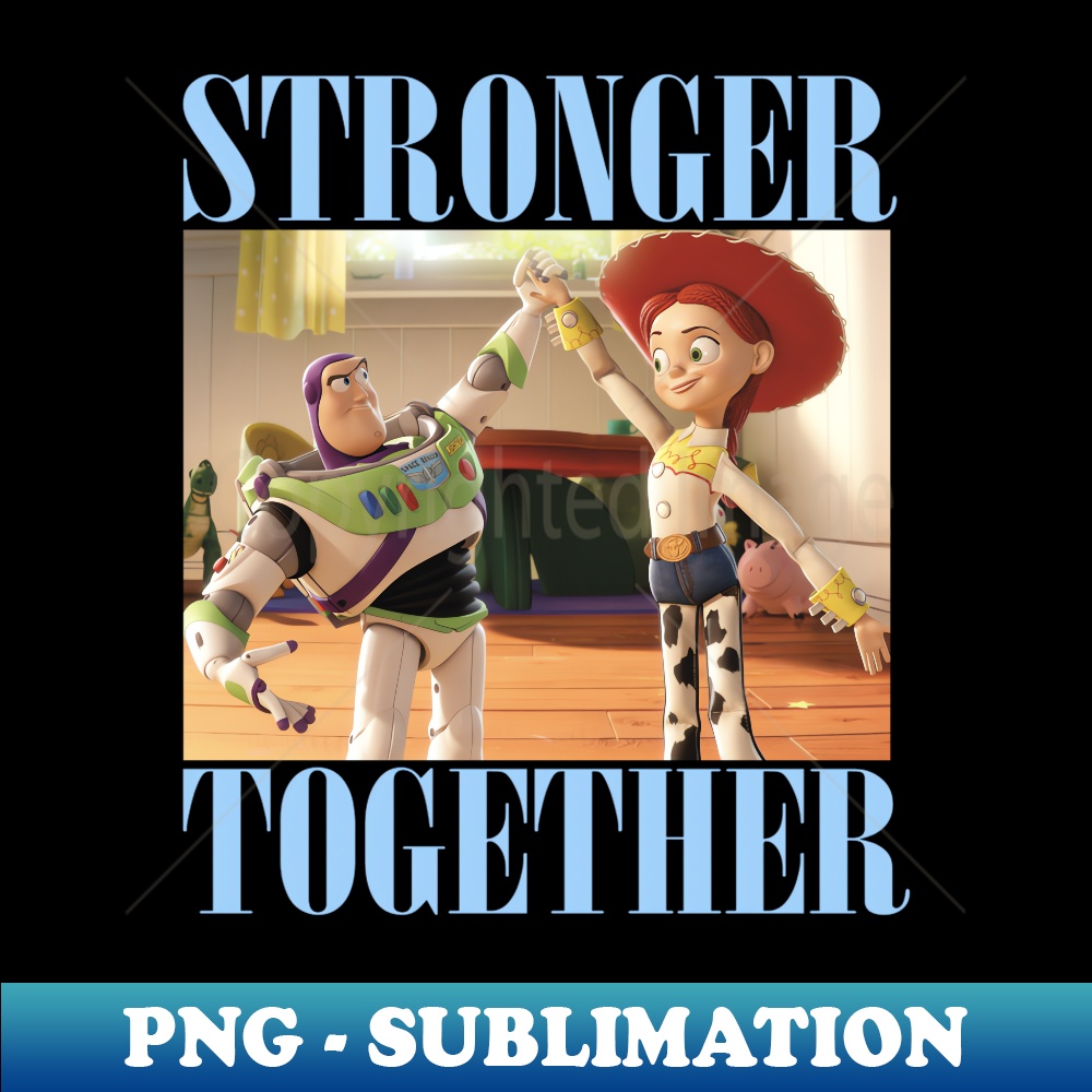 Disney Pixar Toy Story Buzz & Jessie Stronger Together - Sty | Inspire ...