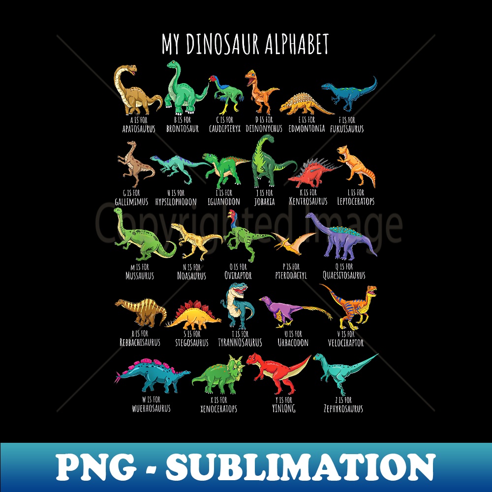 Types Of Dinosaurs Alphabet A-Z ABC Dino Identification - Cr | Inspire ...