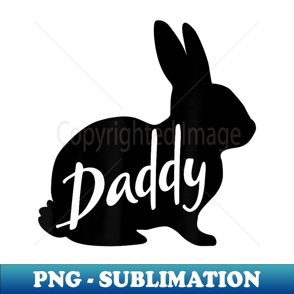 Daddy Bunny Rabbit Father Dad Easter - PNG Transparent Subli | Inspire ...