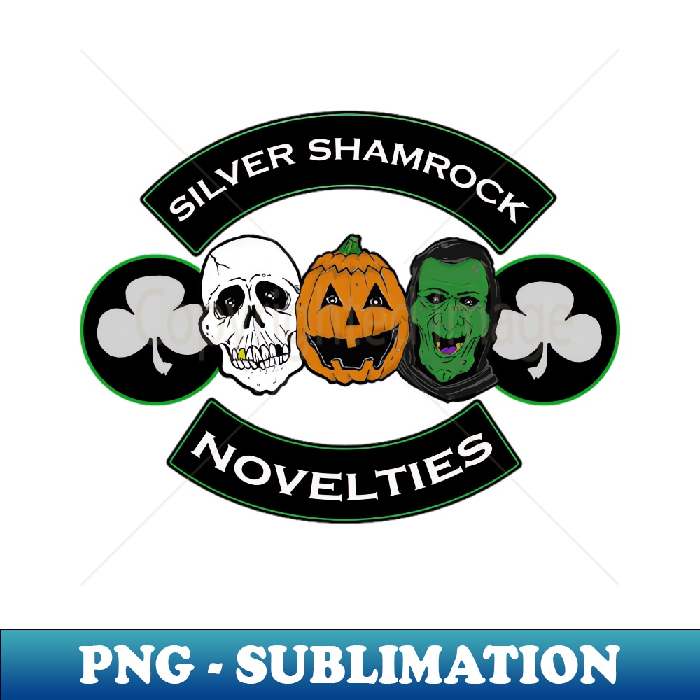 Silver Shamrock Patch - Exclusive Sublimation Digital File - | Inspire ...