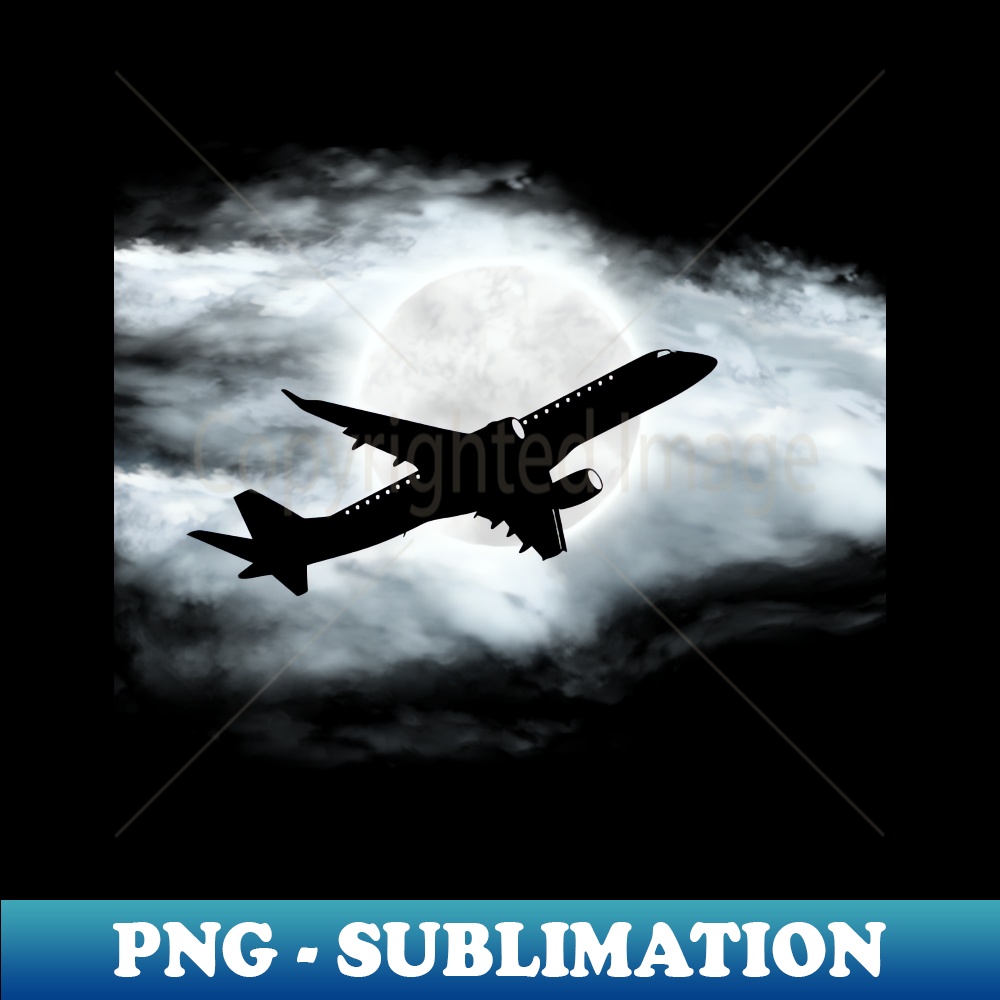 Silhouette plane design - Digital Sublimation Download File | Inspire ...