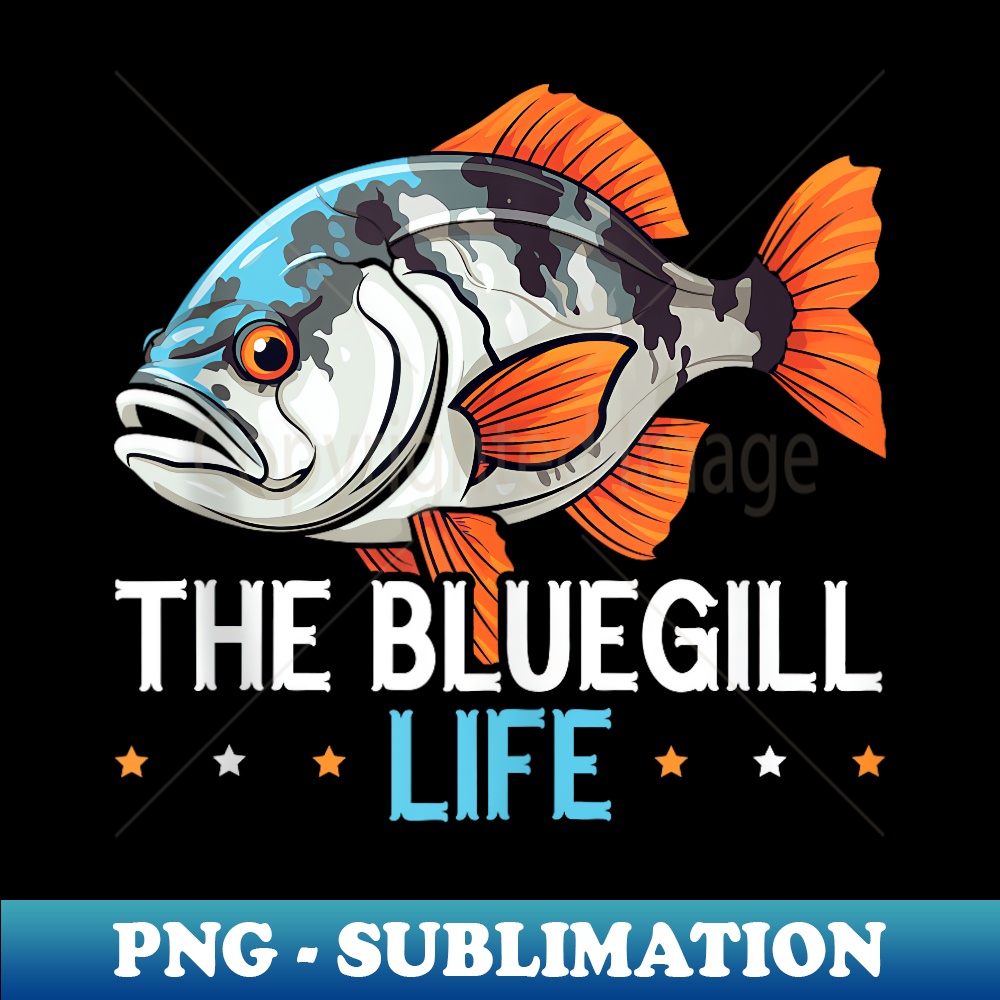 Bluegill Fishing Freshwater Fish Catcher Fisherman - Trendy | Inspire ...