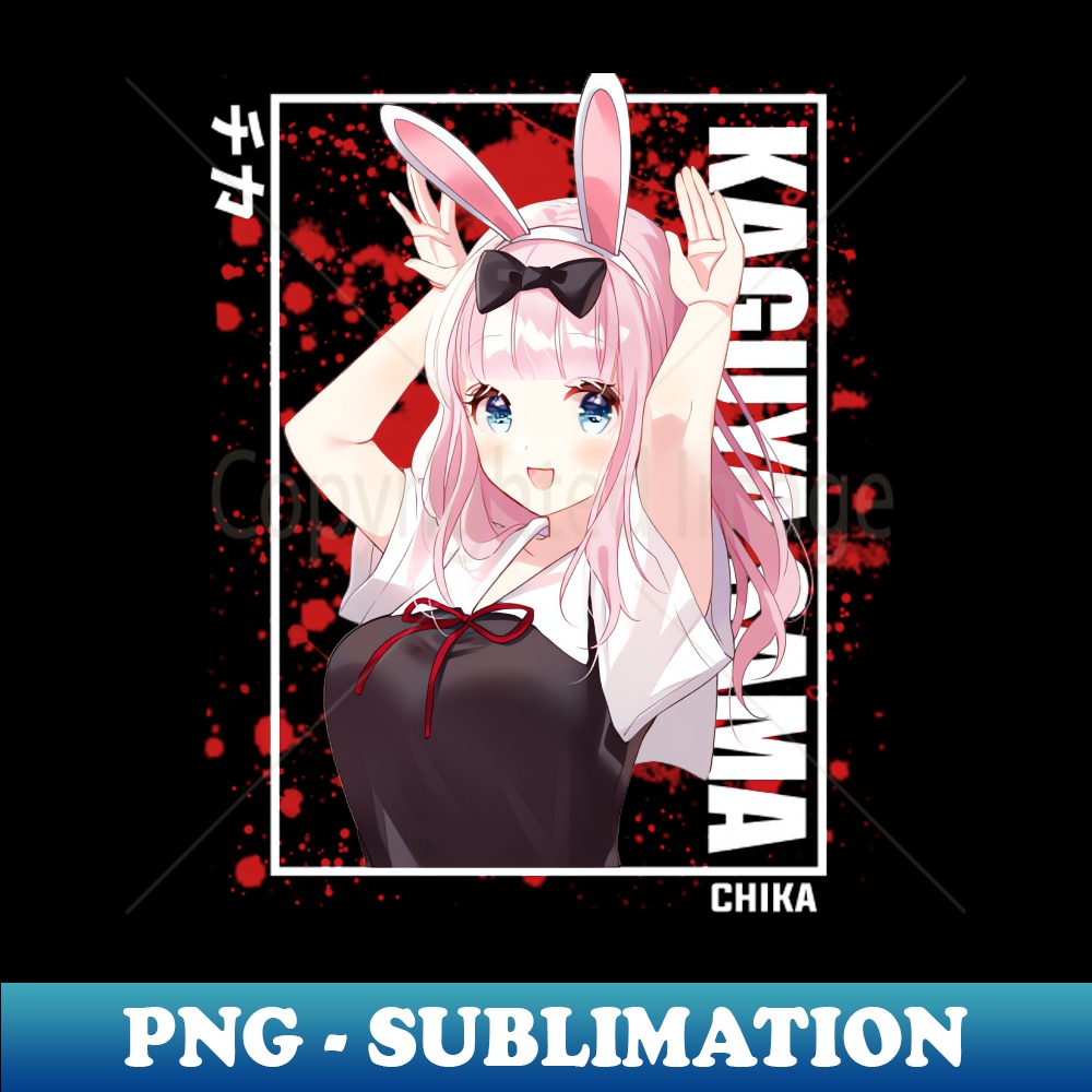 Chika Fujiwara Kaguya Sama - Instant PNG Sublimation Downloa | Inspire ...