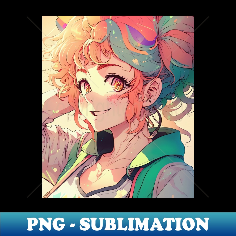 Cute Kawaii Anime Girl Edgy Emo Egirl - PNG Transparent Digi | Inspire ...