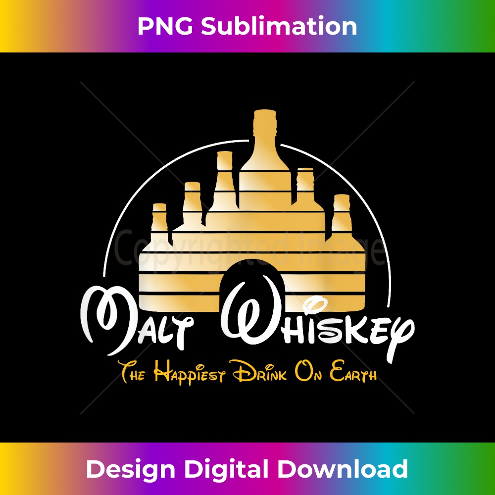 Malt Whiskey , Happiest Drink Funny Pun Parody - Chic Sublim - Inspire ...