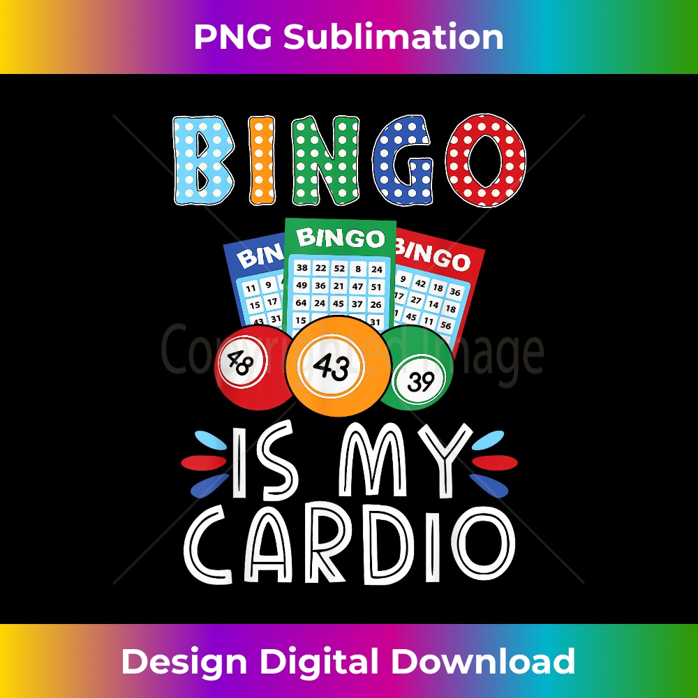 BINGO GRANDMA BINGO WOMAN Bingo is my Cardio - Chic Sublima - Inspire ...