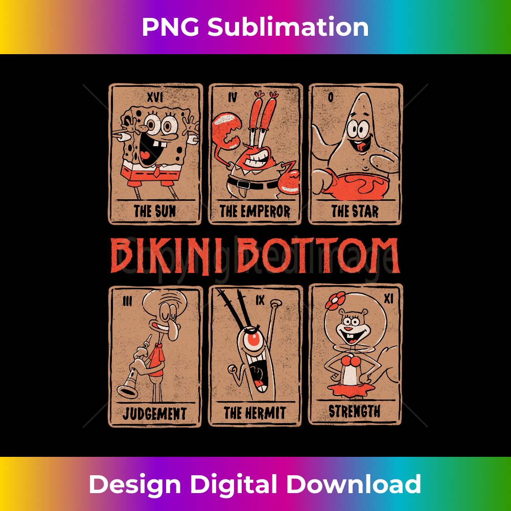 SpongeBob SquarePants Tarot Cards Line Up Group Shot Long Sl | Inspire ...