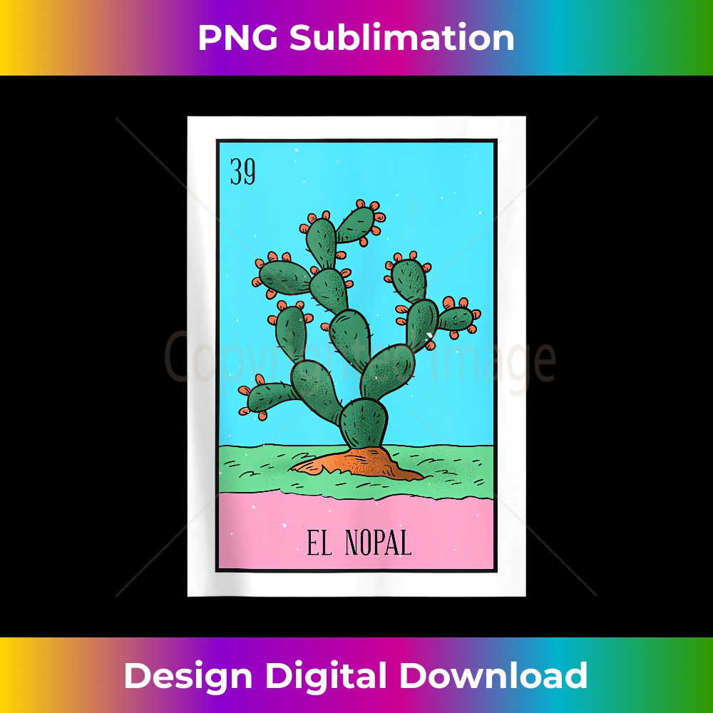 El Nopal Lottery Card Gift The Cactus Card Mexican Lottery T | Inspire ...