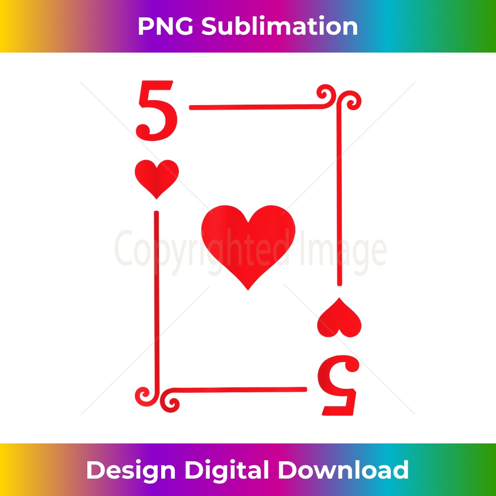 Playing Cards - Matching Hearts Card Suits - Five Card - Eco | Inspire ...