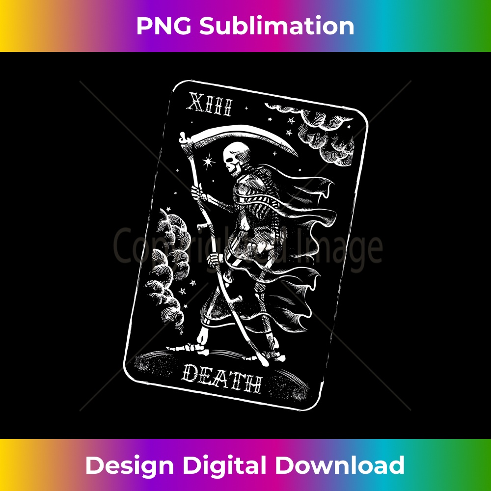 Death Tarot Card w Reaper Skeleton Reading Profound change L | Inspire ...