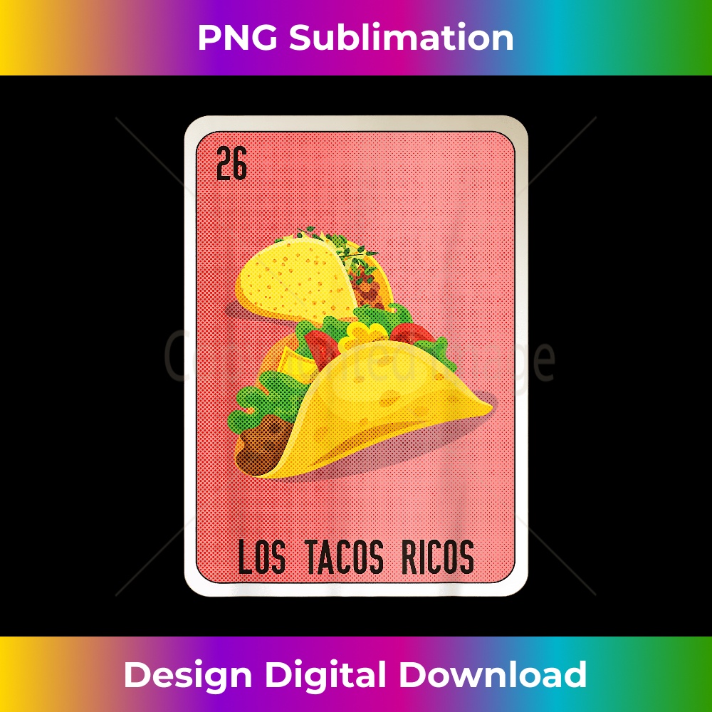 Los Tacos Ricos Mexican Slang Chicano Bingo Cards - Vibrant - Inspire ...