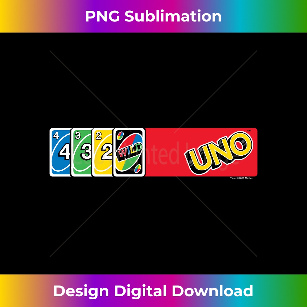 UNO - Card Spread Long Sleeve - Classic Sublimation PNG File | Inspire ...