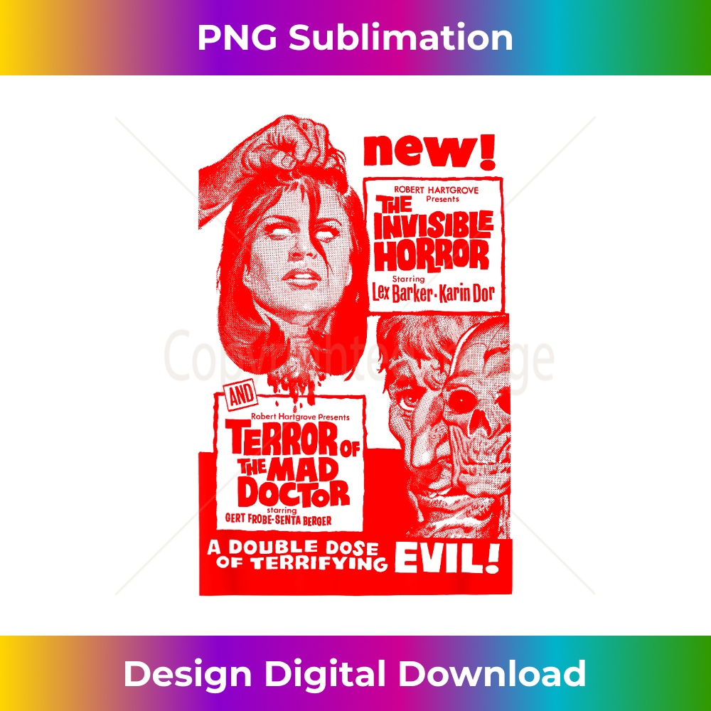 Mad Doctor Terror Halloween Monster Poster Horror Movie - Ec | Inspire ...