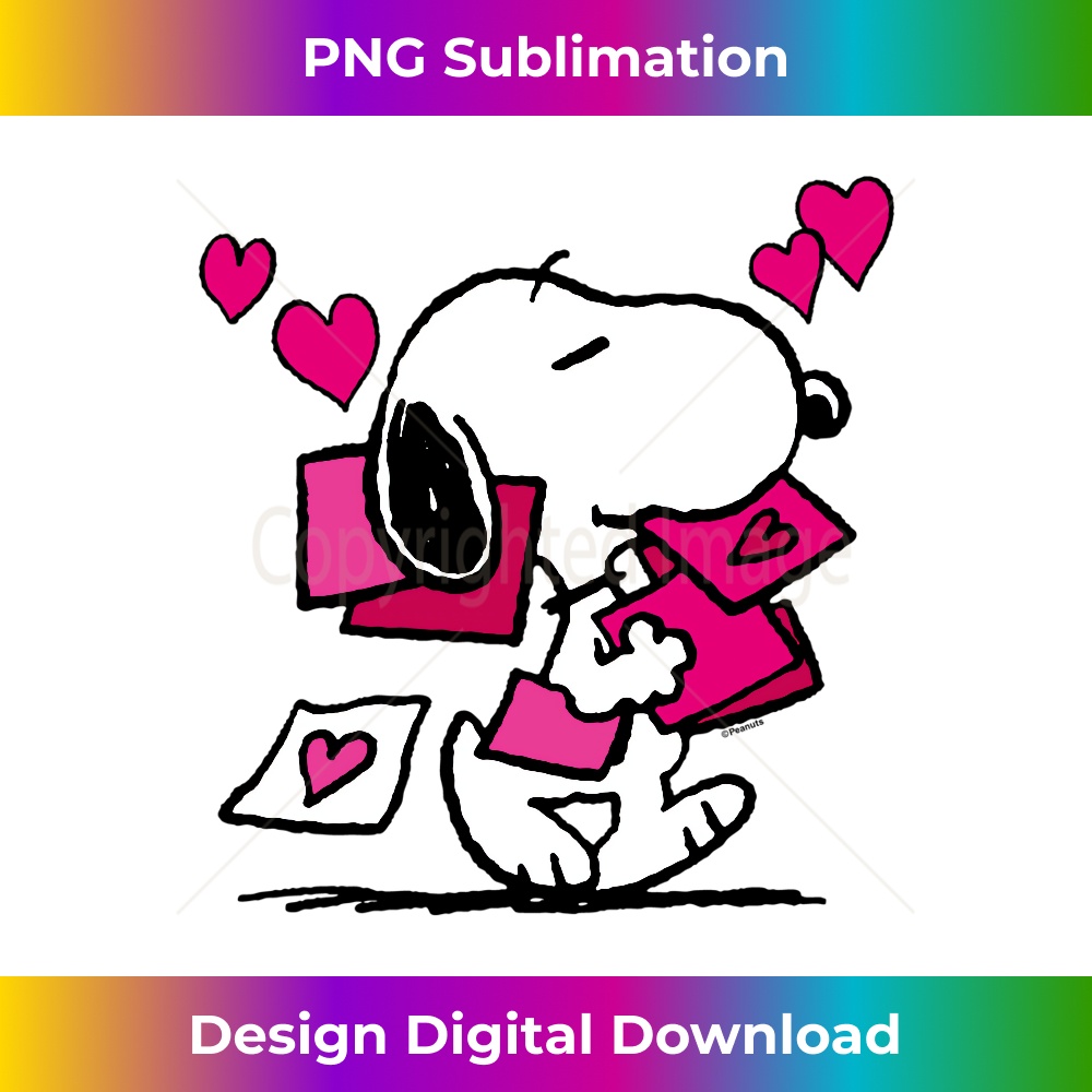 Peanuts - Snoopy Valentines Cards Long Sleeve - Sublimation- | Inspire ...