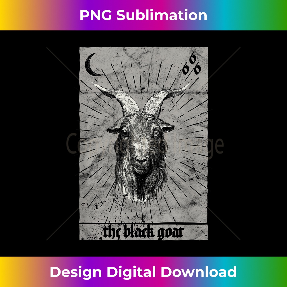 Occult The Black Goat Esoteric Tarot Baphomet The Death Moon | Inspire Uplift