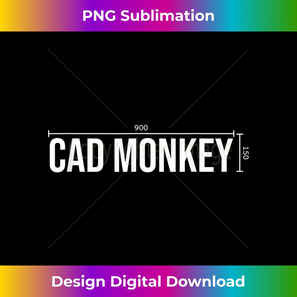 Cad Monkey - Eco-Friendly Sublimation PNG Download - Spark Y | Inspire ...