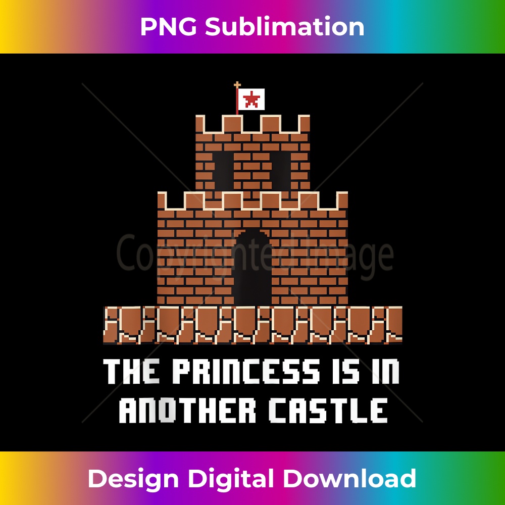 Super Mario The Princess Is In Another Castle Tank Top - Eco - Inspire ...