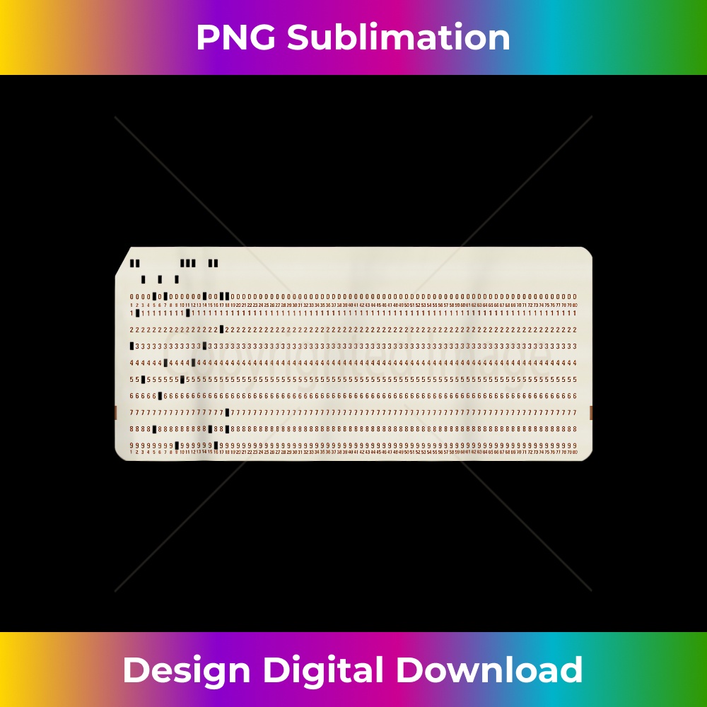 Can You Read This Computer Punch Card Code Funny - Chic Subl | Inspire ...