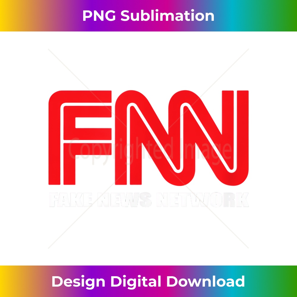 FNN Logo Fake News Network Funny Trump T- - Bespoke Sublimat | Inspire Uplift