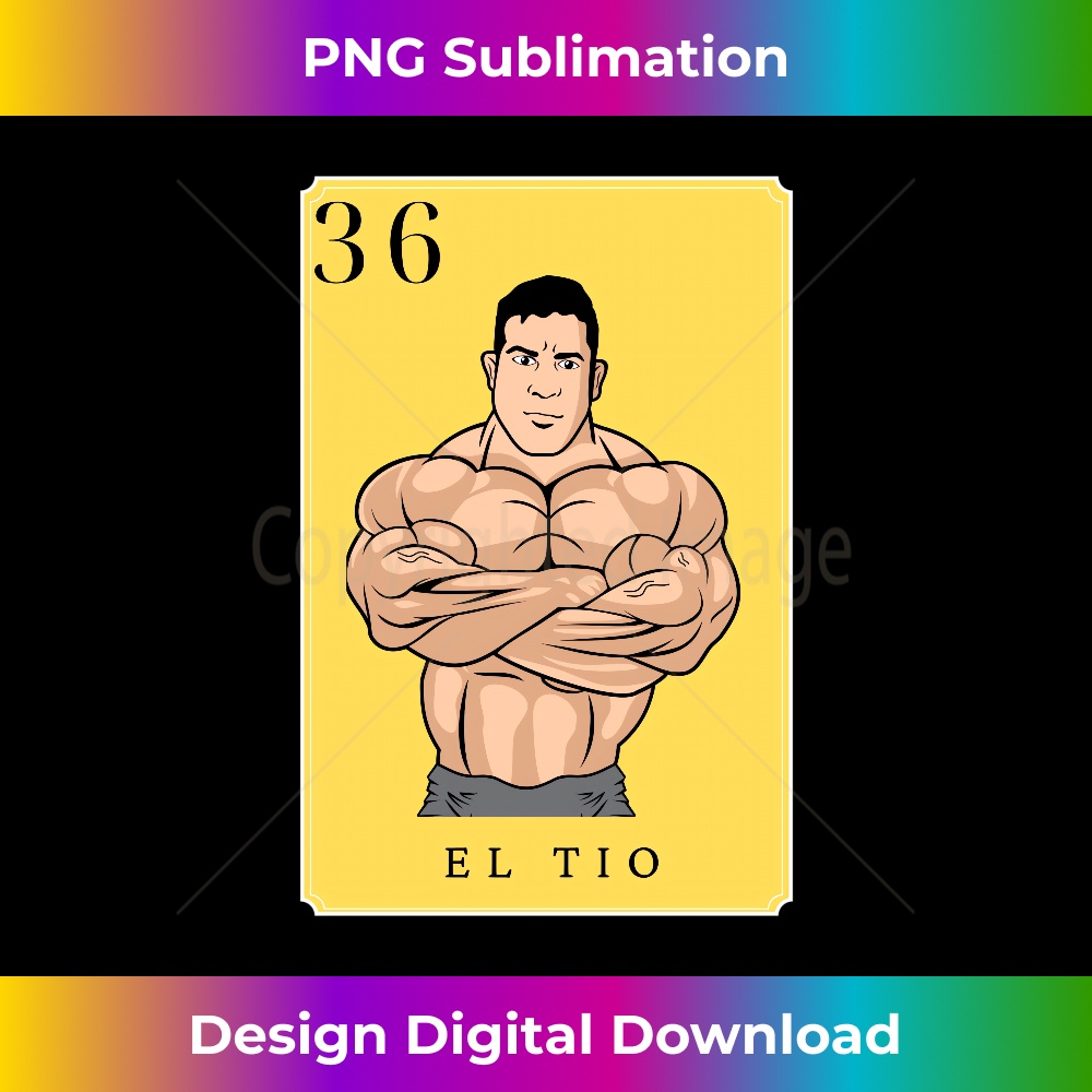 El Tio Funny Spanish-Mexican Bingo Cards El Tio Long Sleeve - Inspire ...
