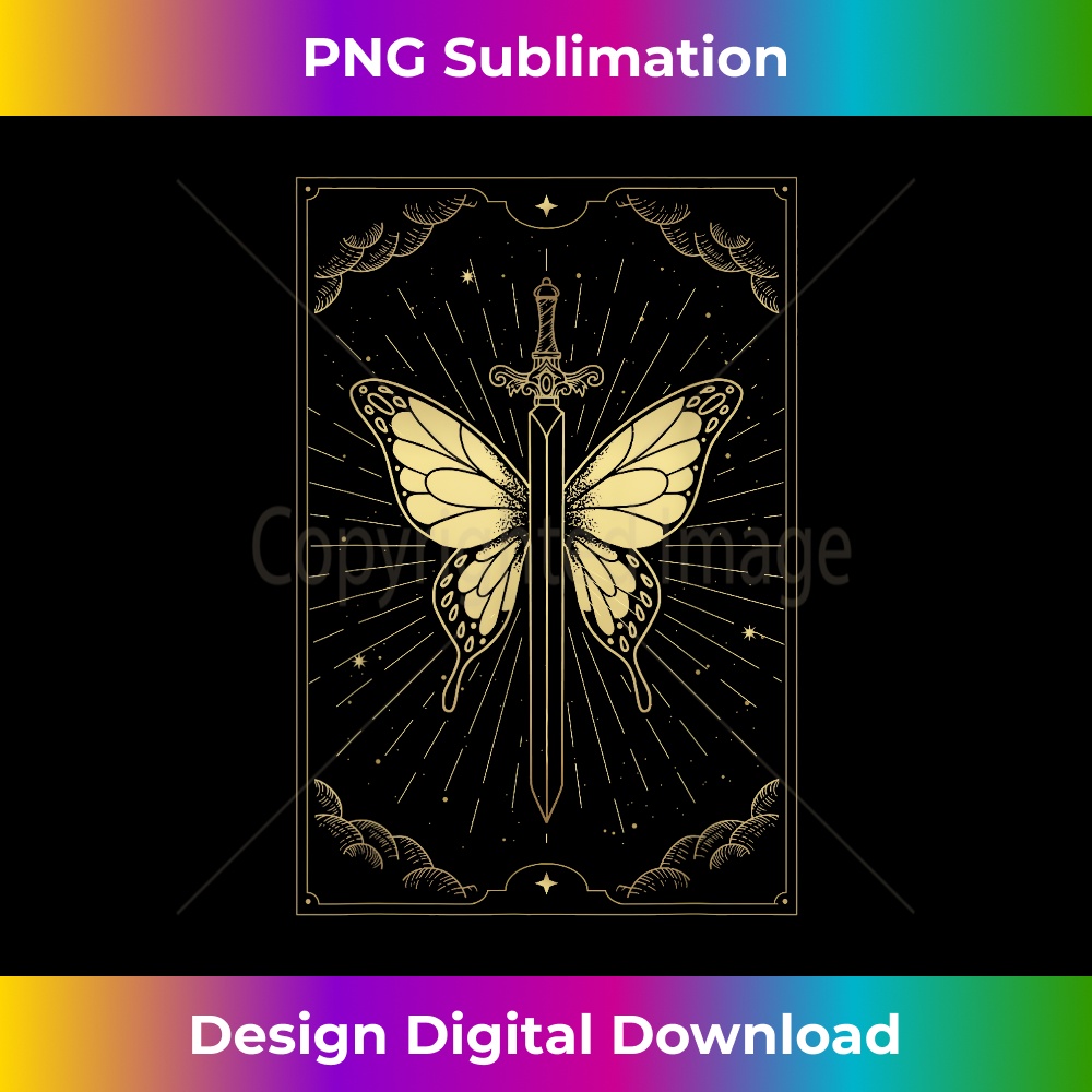 Sword That Has Butterfly Wings - Urban Sublimation PNG Desig | Inspire ...