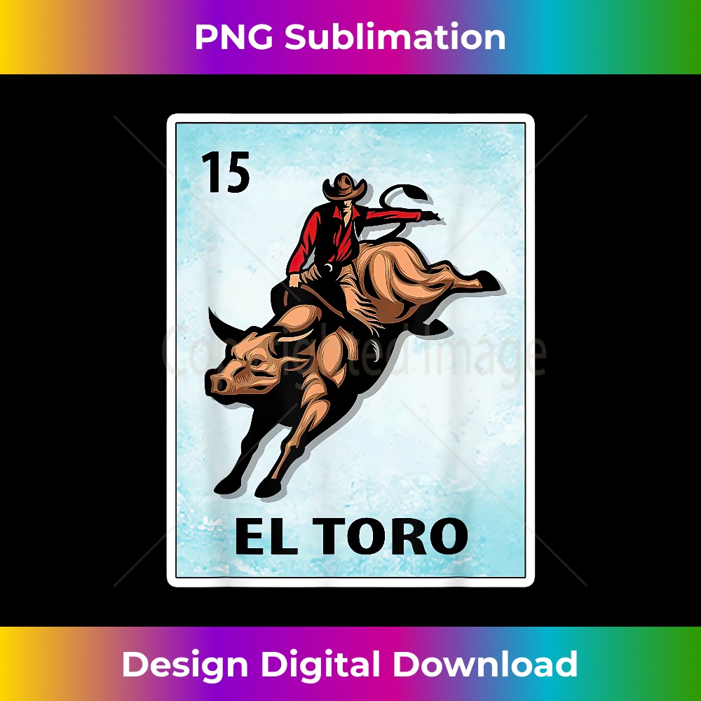 El Toro Mexican Bull Riding Cards - Artisanal Sublimation PN - Inspire ...