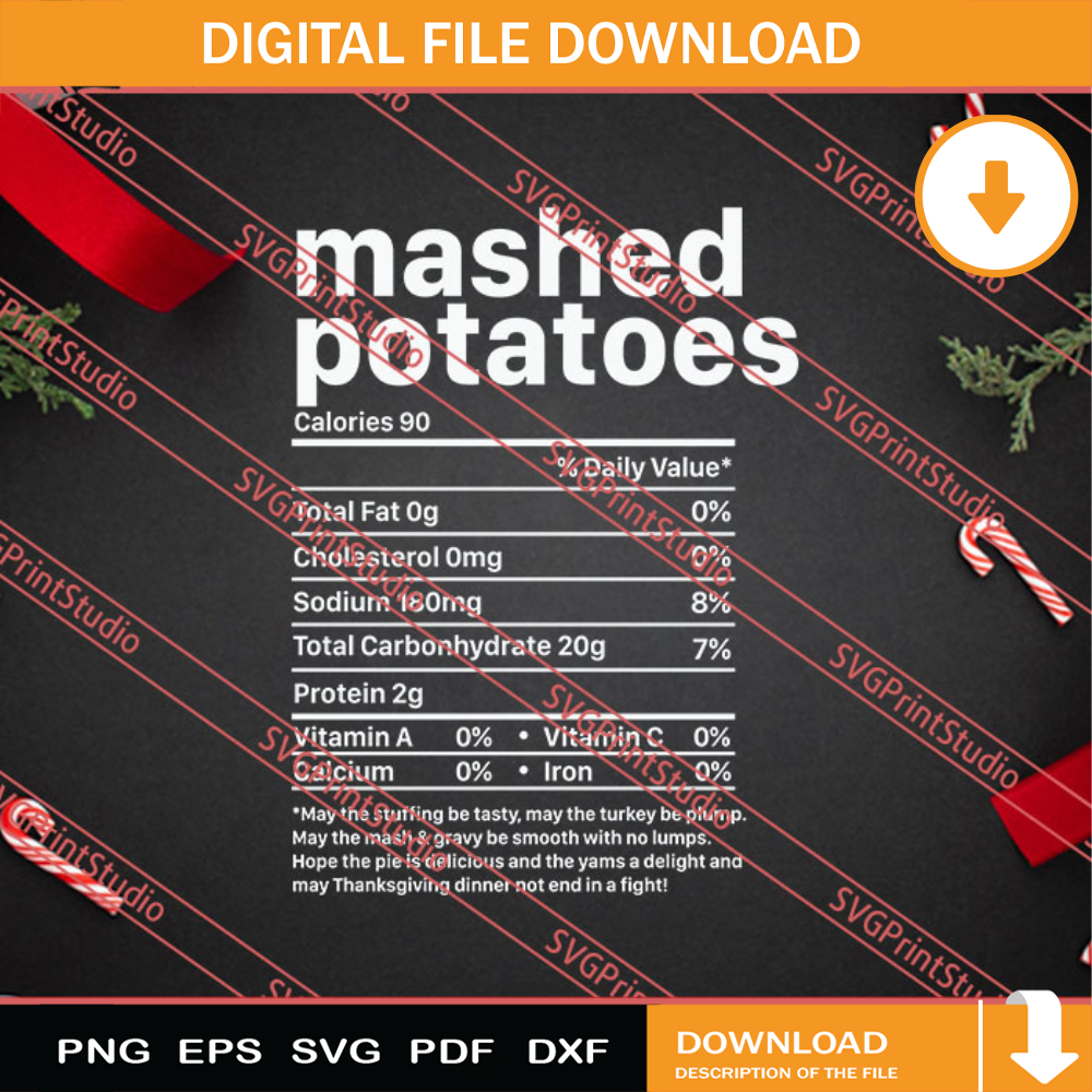 mashed potato svg - Inspire Uplift