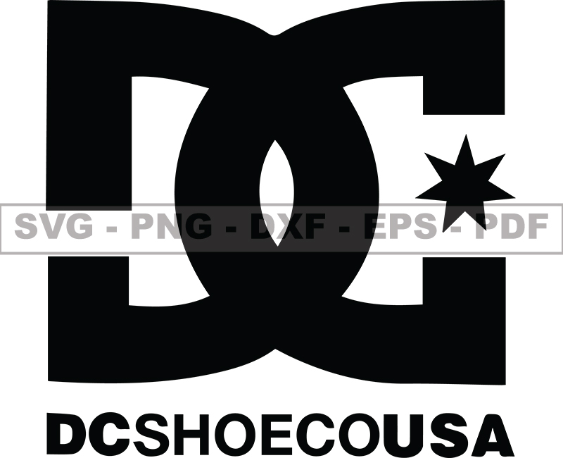 DC Shoes Logo Svg, Fashion Brand Logo 119 - Inspire Uplift