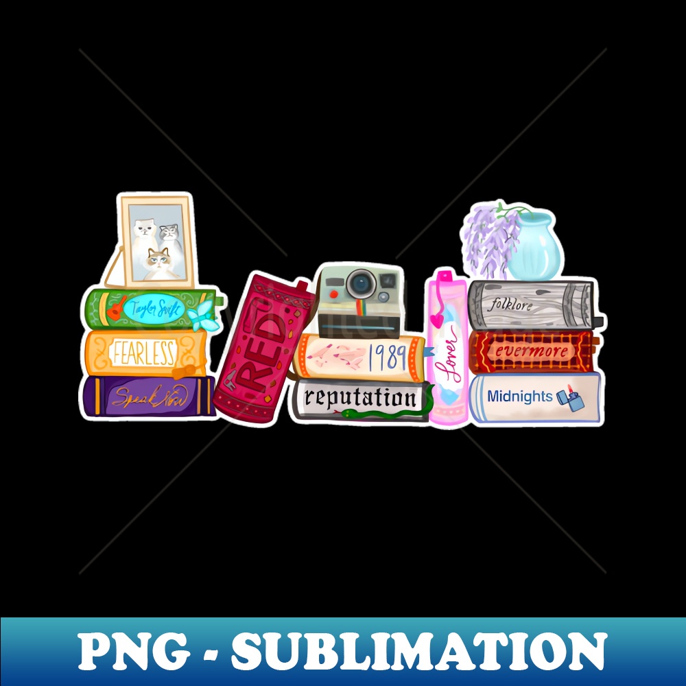 Singer Bookstack Album Design Merch Tour Eras Gift Idea Book | Inspire Uplift