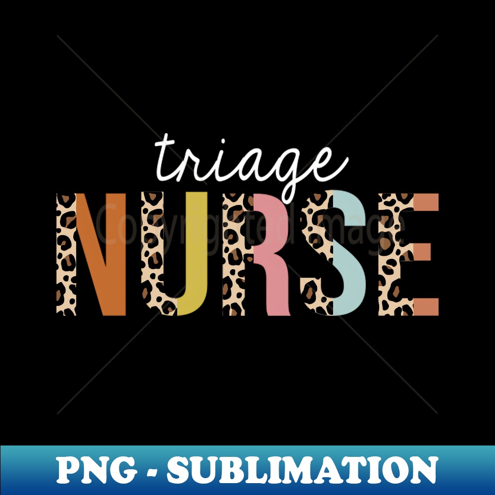 Triage Nurse Life Leopard Print RN Registered Nursing Squad | Inspire ...