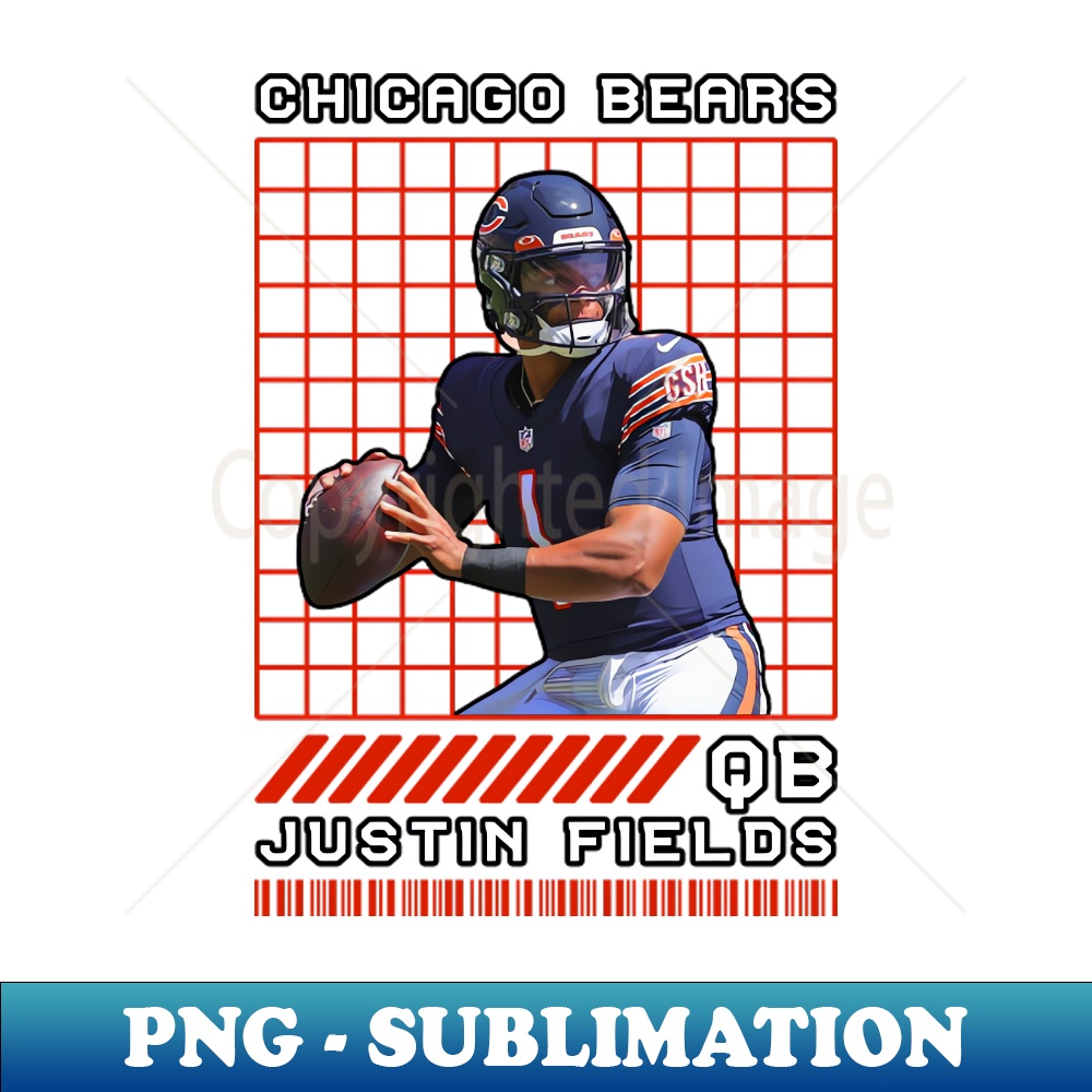 JUSTIN FIELDS - DE - CHICAGO BEARS - Signature Sublimation P | Inspire ...