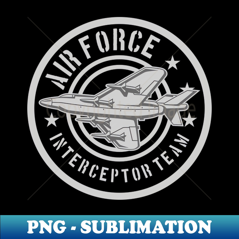 AIR FORCE INTERCEPTOR TEAM BADGE - Elegant Sublimation PNG D | Inspire ...