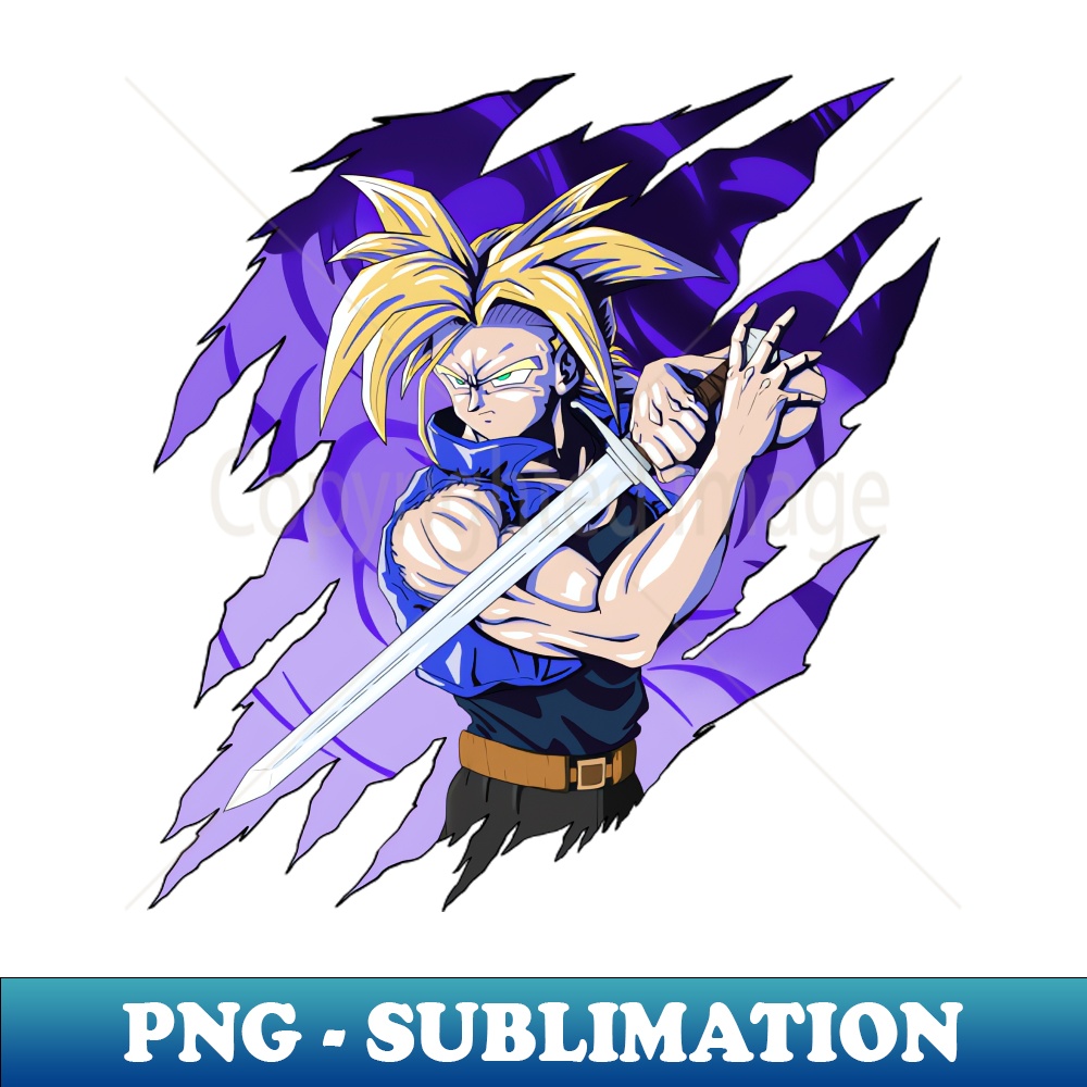 Future trunks alt color - Unique Sublimation PNG Download - - Inspire ...