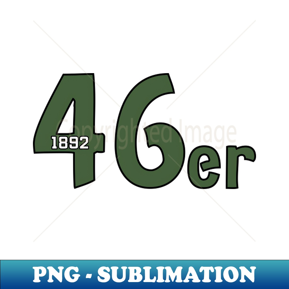 Adirondack 46er - PNG Transparent Digital Download File for - Inspire ...
