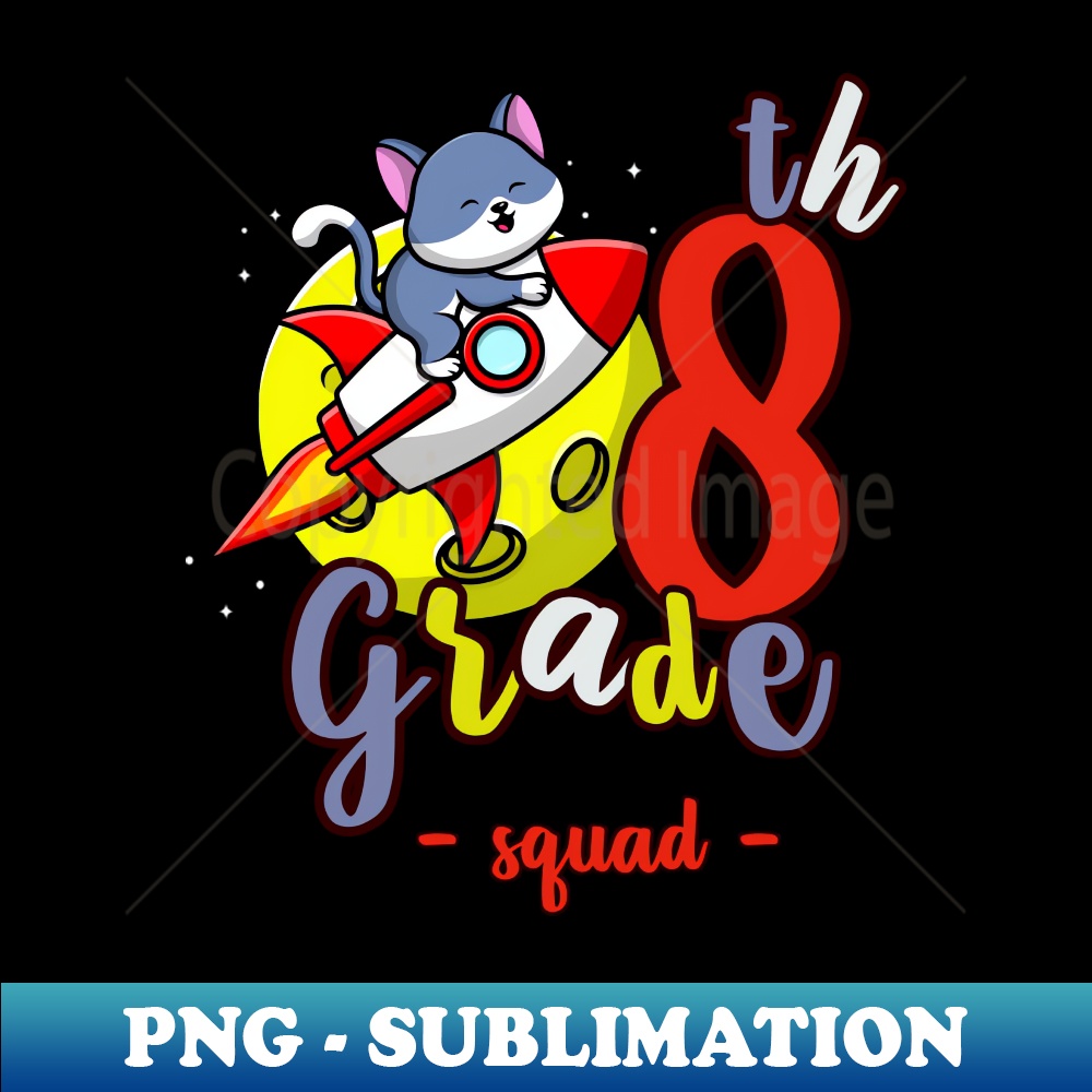 8th grade - High-Quality PNG Sublimation Download - Unlock V | Inspire ...