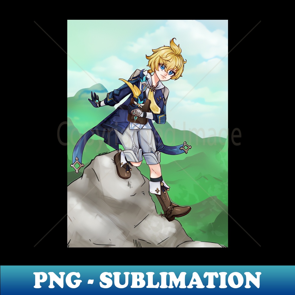 Genshin Impact - Mika - PNG Sublimation Digital Download - U | Inspire ...