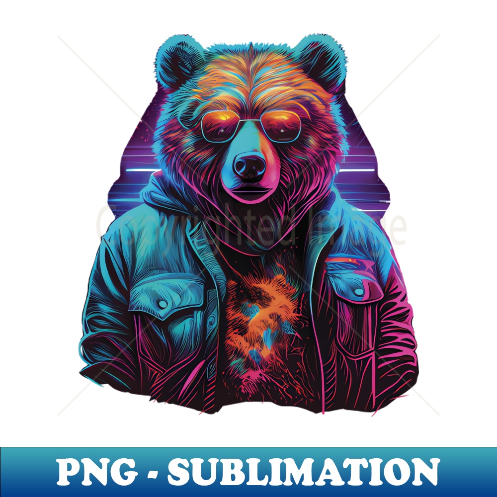 Brown bear - Sublimation-Ready PNG File - Unlock Vibrant Sub | Inspire ...