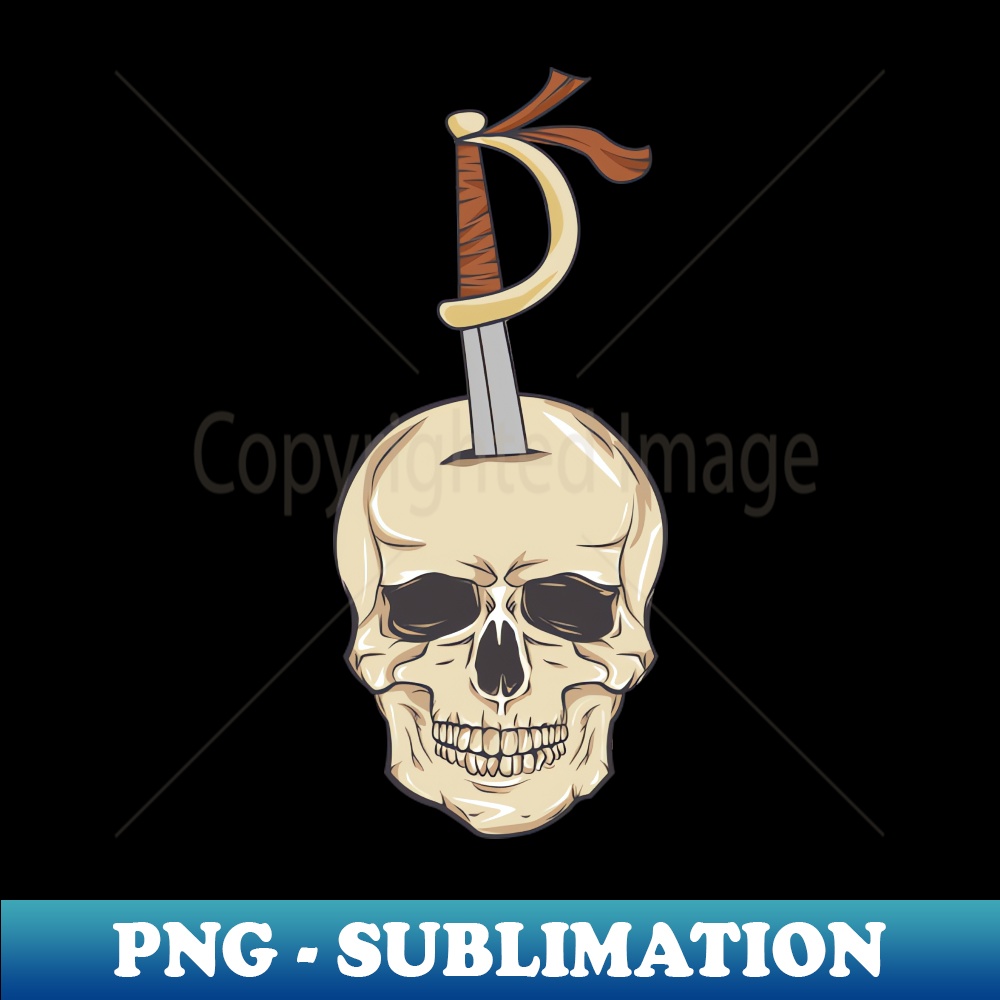 sword impaled skull - PNG Transparent Digital Download File | Inspire ...