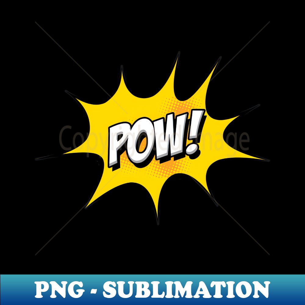 Pow - Aesthetic Sublimation Digital File - Instantly Transfo - Inspire ...