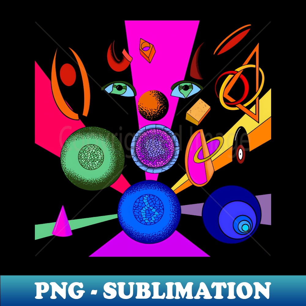 Psychedelic Splash - PNG Transparent Sublimation File - Unle | Inspire ...