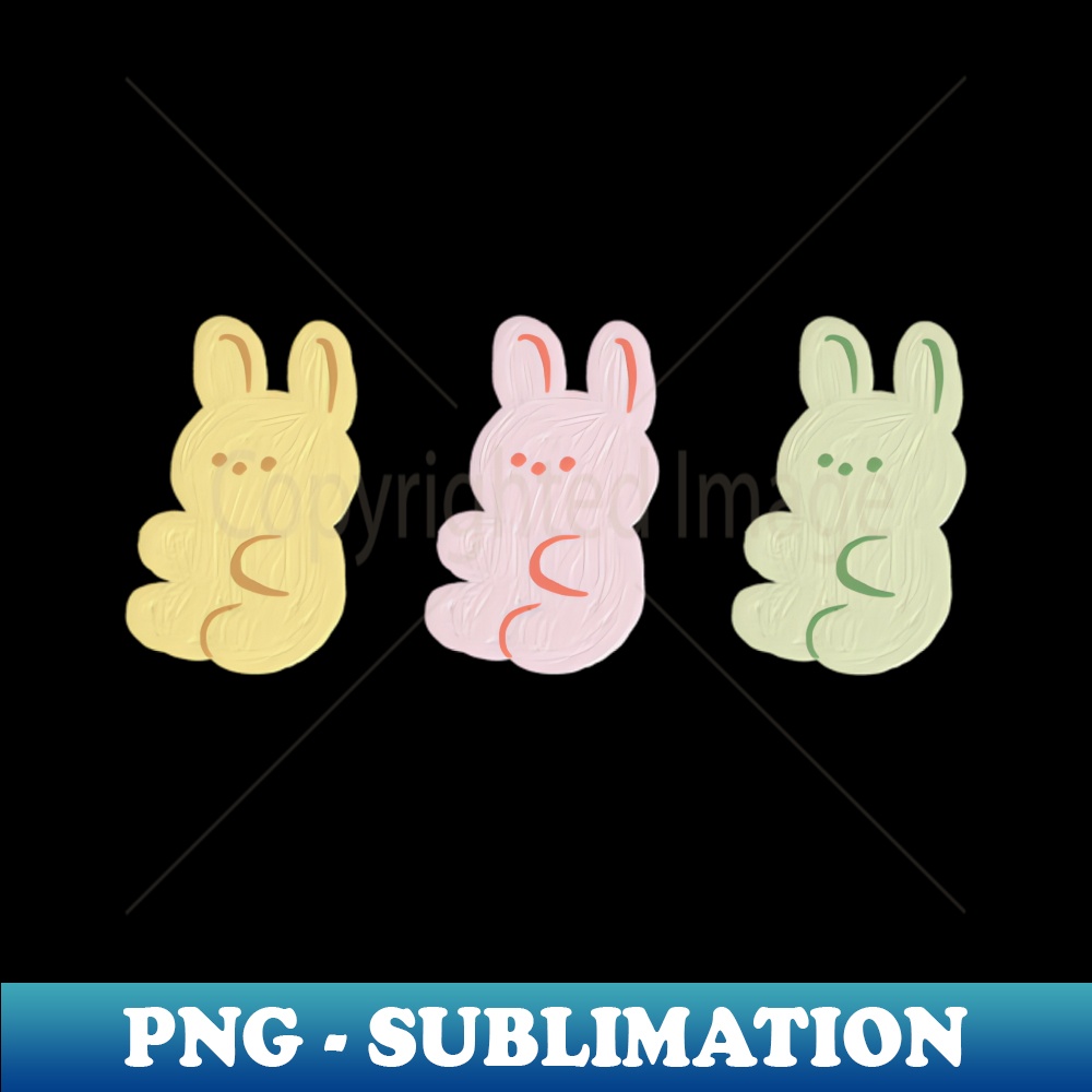 Three bunnies - Premium Sublimation Digital Download - Creat | Inspire ...