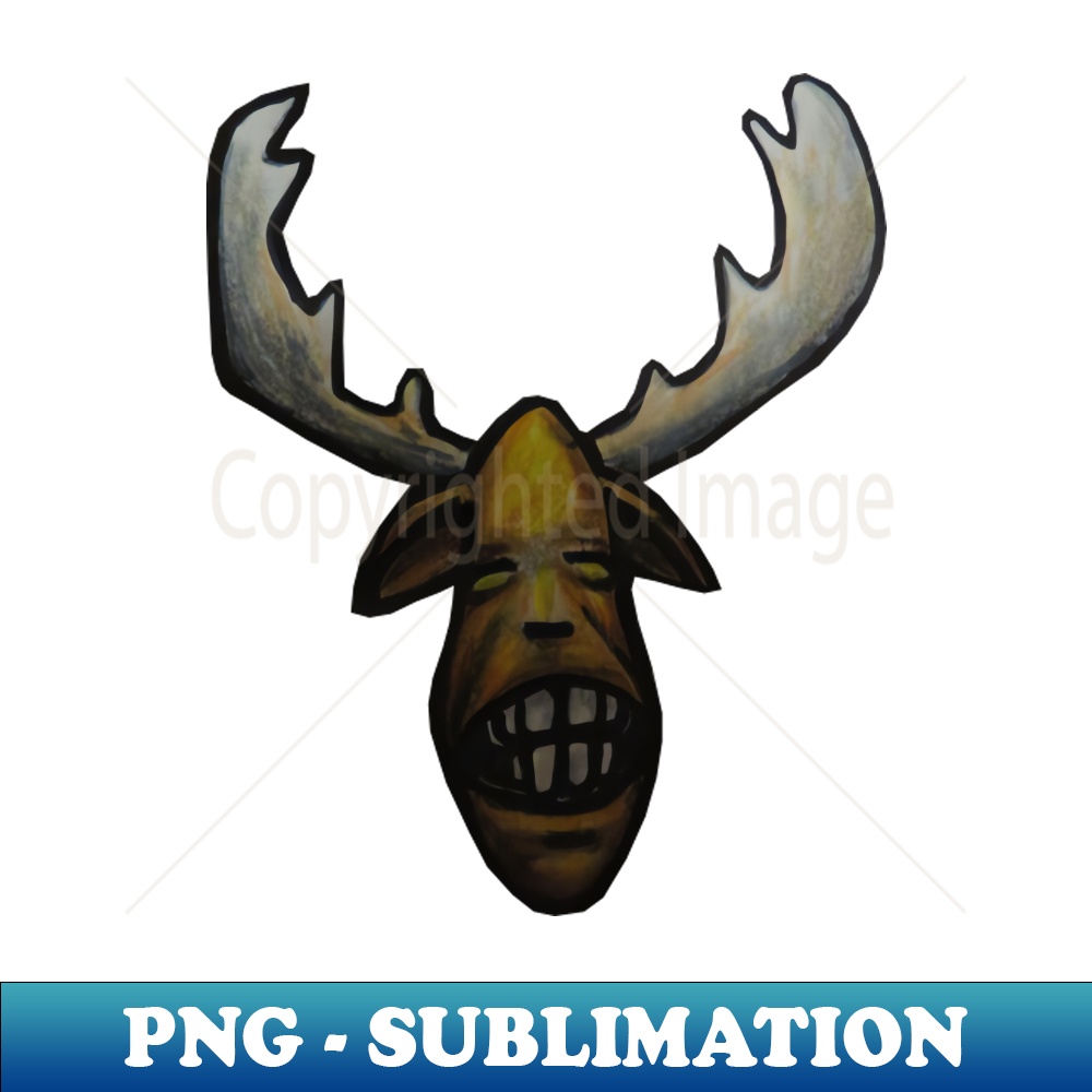 The Moose Man 3rd version - Modern Sublimation PNG File - Un | Inspire ...
