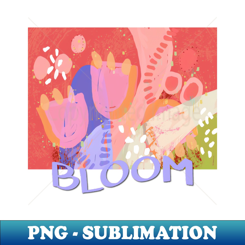 Flower Shower Bloom - High-Resolution PNG Sublimation File - | Inspire ...