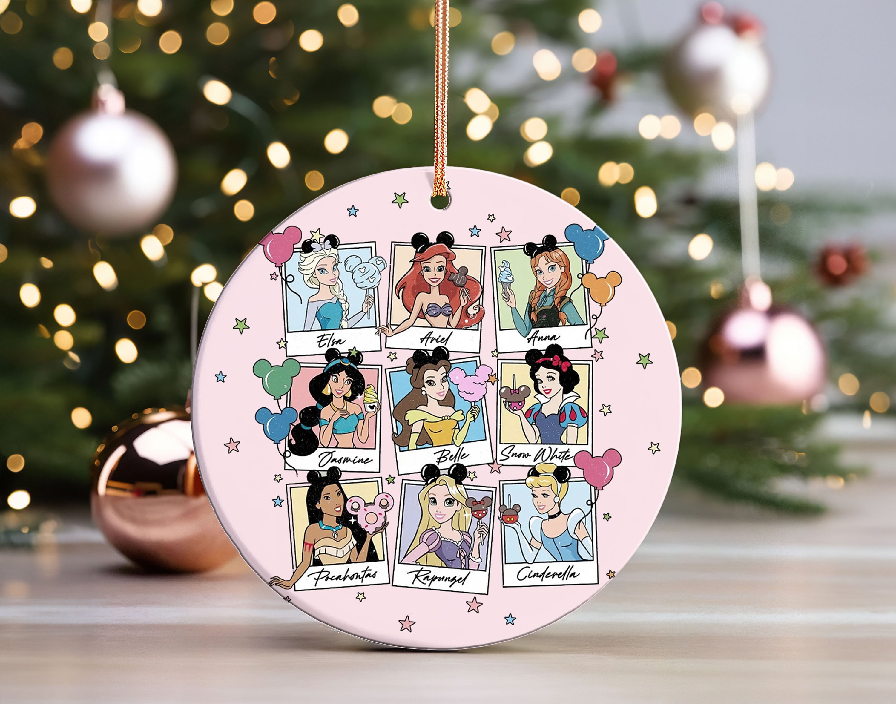 Disney Balloon Mickey Mouse Christmas Ornament, Disney Princ | Inspire ...