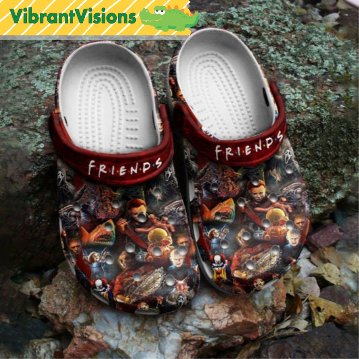 Friends Horror Movie Characters Clogs Shoes | Inspire Uplift