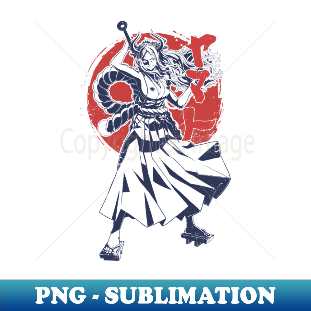 One piece Yamato - PNG Sublimation Digital Download - Bold & | Inspire ...