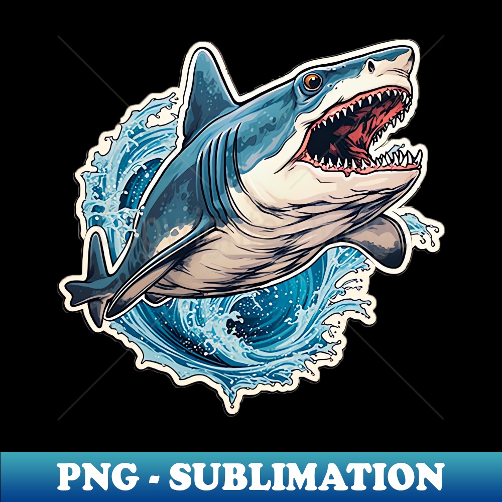 shark - Creative Sublimation PNG Download - Bold & Eye-catch | Inspire ...