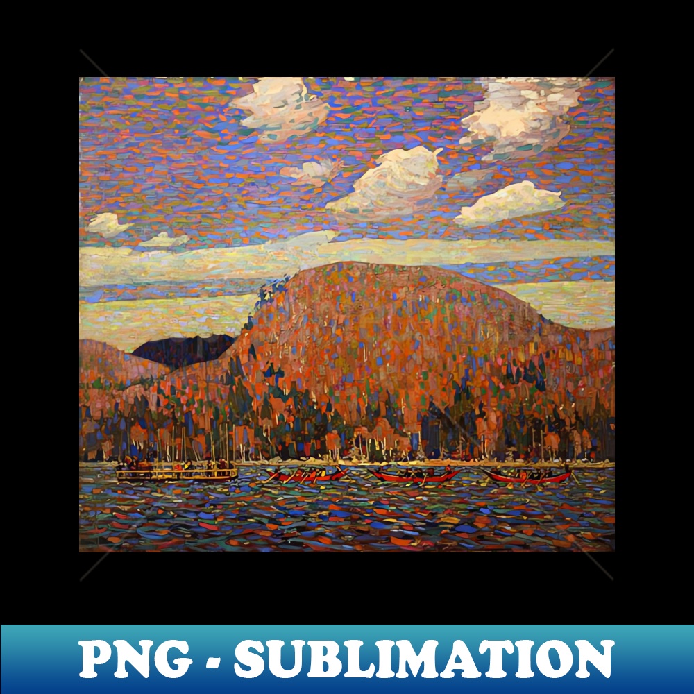 The Pointers 1917 - Tom Thomson - Modern Sublimation PNG Fil | Inspire ...