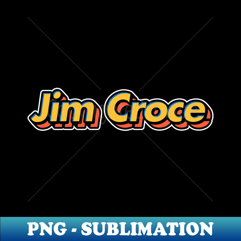 Jim Croce Retro 3D Artwork Design - PNG Transparent Digital | Inspire ...