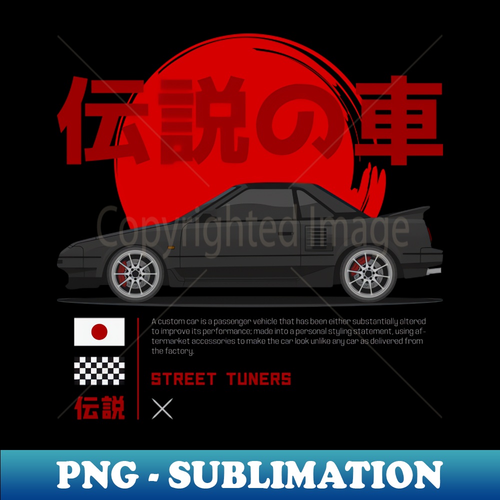Tuner Black MR 2 MK1 JDM - PNG Transparent Digital Download | Inspire ...